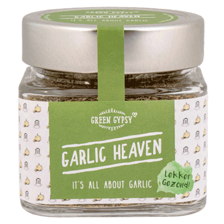 Green Gypsy Spices Garlic Heaven | Kampeerhal Roden