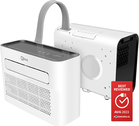 Qlima Split Unit Airco Ms-Ac5001 Wit | Kampeerhal Roden