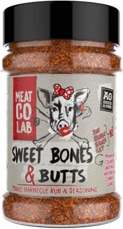 Angus & Oink Rub Sweet Bones & Butts 200G | Kampeerhal Roden